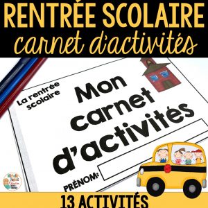 Compréhension de lecture - Rentrée scolaire - Michelle Dupuis Education