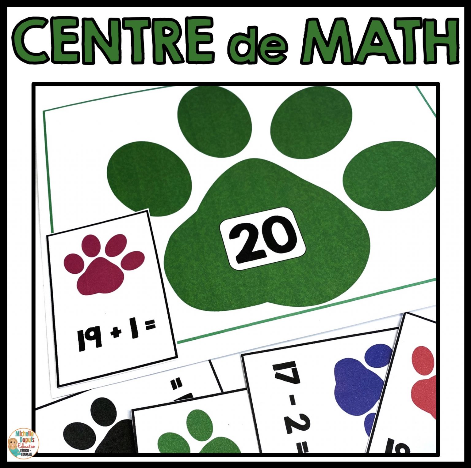 Mathématiques - Centre d'additions et soustractions jusqu'à 20 ...