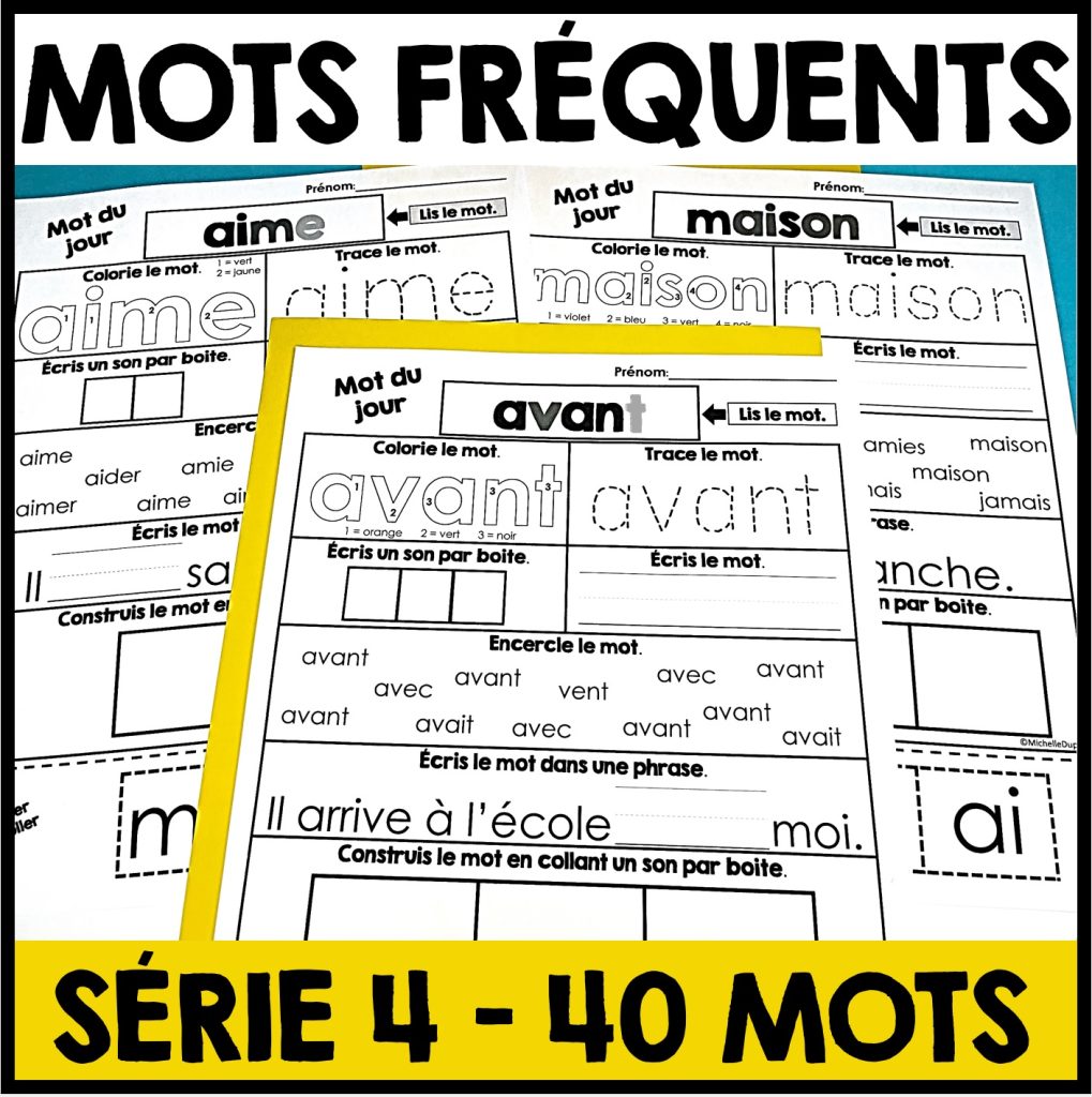 Mots fréquents Archives - Michelle Dupuis Education