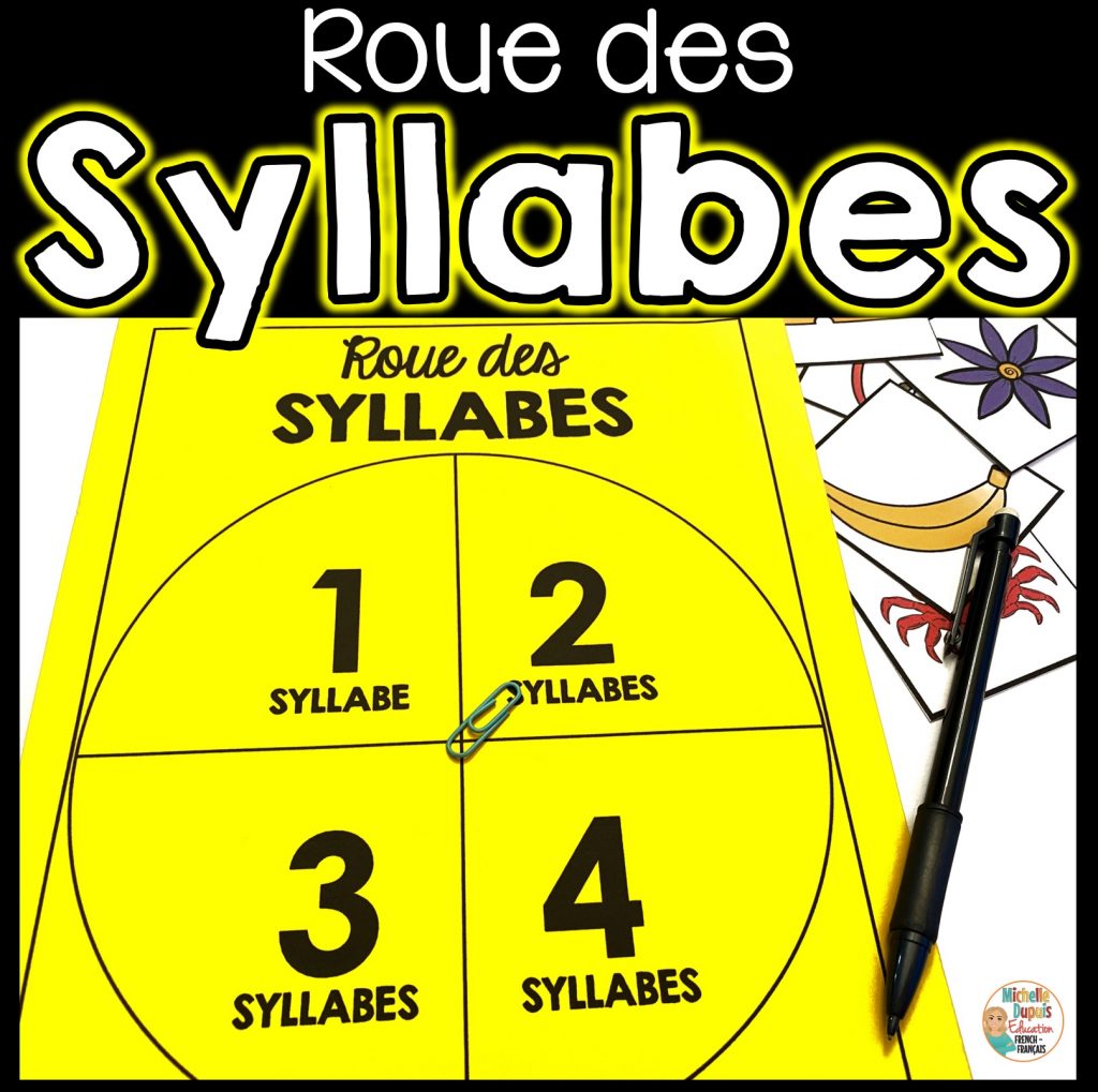 Roue des syllabes - Michelle Dupuis Education