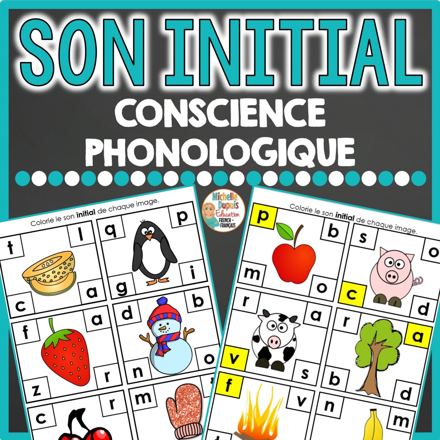 Son initial - Michelle Dupuis Education