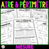 Aire et périmètre - Michelle Dupuis Education