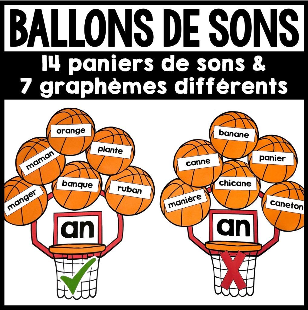 Ballons de sons - Graphèmes qui font différents sons - Michelle Dupuis ...